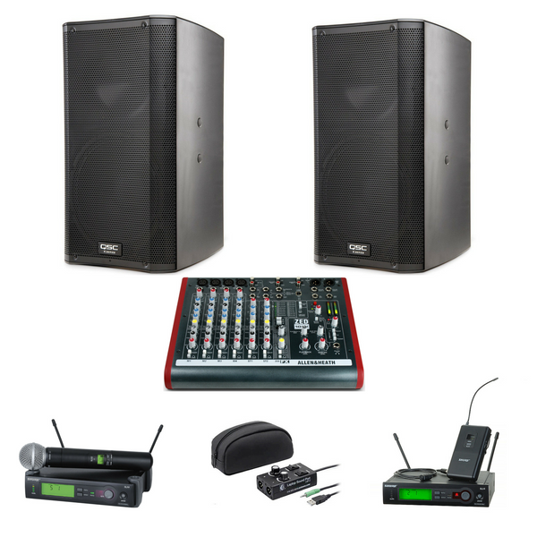 PA Sound System Rental Package – No Regret Productions